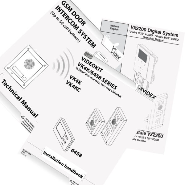 Manuals - Videx Security